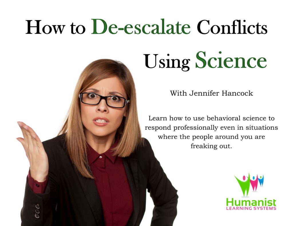 How to De-Escalate Conflicts Using Behavioral Science – Humanist ...